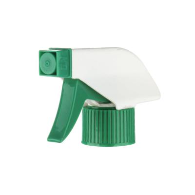 Cina Spruzzatore a grilletto in plastica PP verde personalizzabile 28/410 per la pulizia di cucina e bagno e l'irrigazione del giardinaggio in vendita