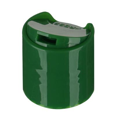 Китай Дисковая крышка 24/410 Зелёный пластик Pp Дисковая крышка Дневная химическая упаковка продается