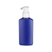 China Lotion Packaging Bottle 120ml Blue HDPE Plistic Empty Lotion Bottle for sale