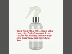 Zwarte PET Trigger Spray Flasje Voor Parfum Toner 100ml 150ml 200ml 250ml 300ml 500ml