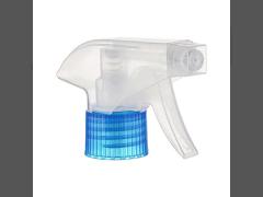 Pulverizador Contínuo de Garrafa Plástica Azul Translúcido 28/410 - Cabeça de Pulverizador de Gatilho de Espuma Plástica para Garrafas de Limpeza