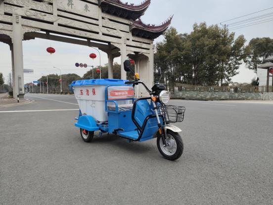 Quality 550W Motor Power Micro Electric Three Wheeled Cleaning Car 100kg 500L for sale