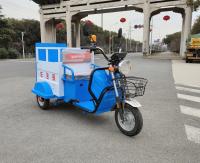 Quality Urban Streets Residential Areas Electric Three Wheeled Cleaning Car for sale