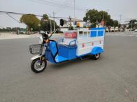 Quality Pedestrian Roads Commercial Streets Electric Cleaning Tricycle for sale