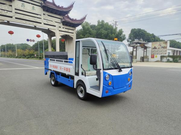 Quality Garbage Transport Truck New Energy Electric Four Wheel Waste Removal Truck for sale