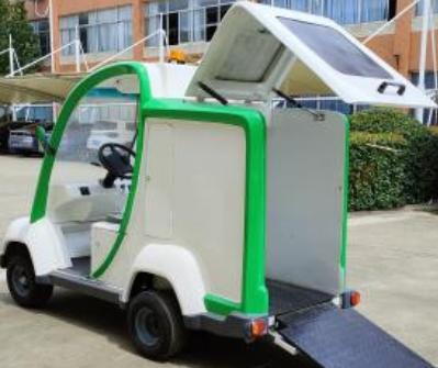 China New Energy Electric Patrol Cleaning Vehicle Electric Sanitation Vehicle for sale