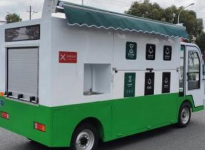 中国 新エネルギー電気 四輪ゴミ収集トラック 電気衛生車 販売のため