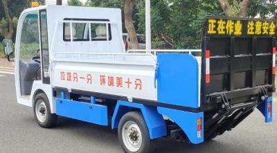 中国 廃棄物輸送トラック 新エネルギー電気 四輪廃棄物除去トラック 販売のため