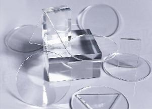 Close-up of extruded sheet material