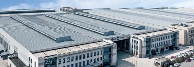 Factory production line overview