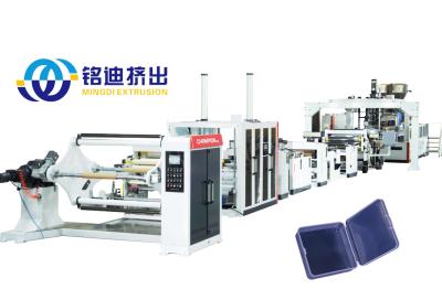 China One Feed Plastic PVC Edge Banding Sheet Extrusion Line 400kg/H MGL80/156 for sale