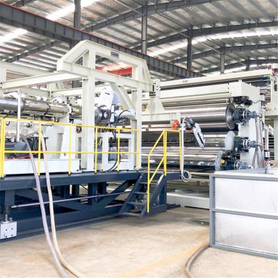 Κίνα HDPE φύλλων Geocell αδιάβροχη γραμμή εξώθησης φύλλων Geomembrane προς πώληση