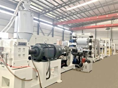 Cina Macchinario dell'estrusione del film di EVA Car Sheet Extrusion Line Matt Calender Solar Cell Encapsulants in vendita