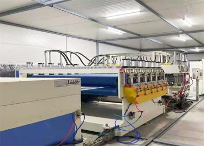 Cina Linea macchina dell'estrusione del pannello del tetto del sole del pc del bordo del sole della cavità del policarbonato in vendita