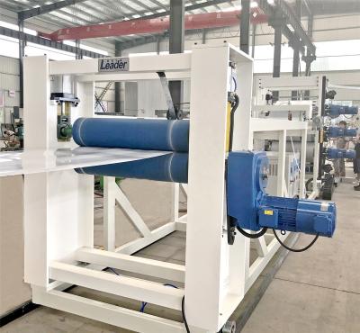 China Pp Ps Pe Hips Plastic Sheet Extruding Machine For PE Geomembran for sale