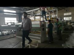 Máquina de extrusión de hojas impermeables de geomembrana de HDPE