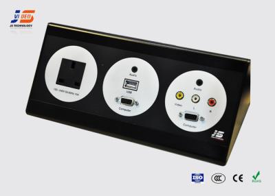 Cina Scatola di collegamento da tavolo di multimedia dello sbocco con l'avoirdupois VGA RJ45 HDMI in vendita