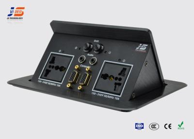 中国 ビデオ VGA RJ45 HDMI の卓上の接続ボックスの会議の席の机のソケット 販売のため