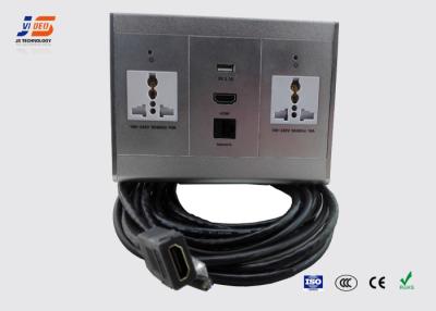 Cina Il nero/incavo di Hdmi della lega alluminio dell'argento con la multi spina elettrica in vendita