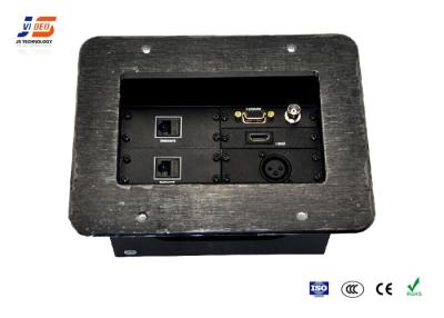 Cina Gestione di alluminio durevole del cavo della Tabella dell'incavo della scatola di collegamento di multimedia HDMI VGA in vendita