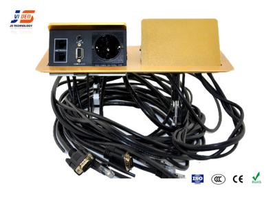 Cina Incavo 10A 100V - 240 V dello sbocco, di potere e di dati di pop-up dello scrittorio del controsoffitto in vendita