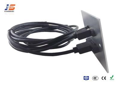 Cina Multi presa a muro universale di alluminio del piatto di parete di media con i porti di USB HDMI in vendita