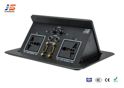 中国 卓上の結合箱、3 つの Pin のパワー プラグの机の出口 100V への 240V の上の傾き 販売のため