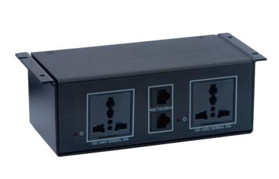 Cina RJ45 sotto la scatola di collegamento di multimedia della Tabella, sbocchi di dati e di potere in vendita