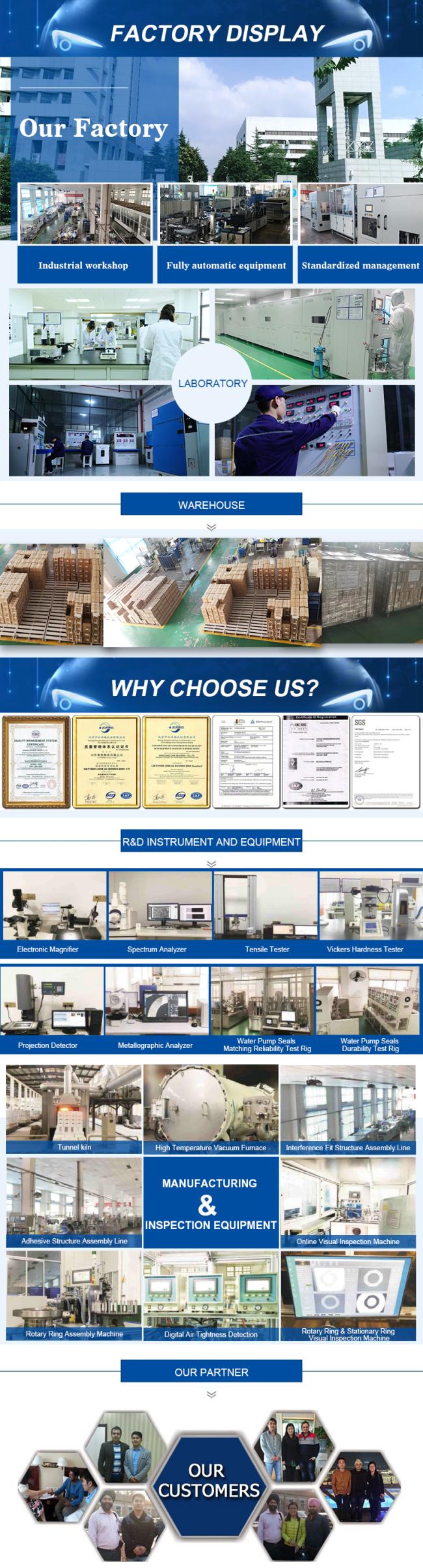 Quality certifications for spark plug manufacturing