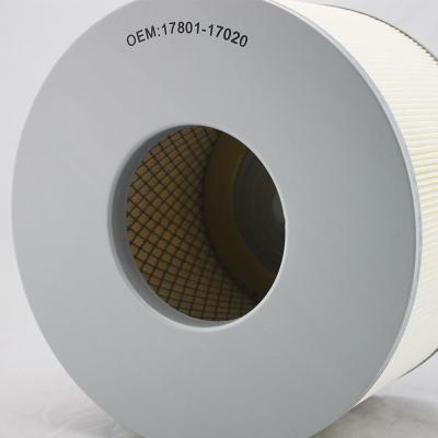 China 17801-17020 filtro de ar do motor da porosidade do carro 17801-17010 AY120-TY079 para TOYOTA NISSAN à venda