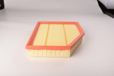 China PU Frame Automobile Air Filter , Yellow High Flow Auto Air Filters 055129620 for sale