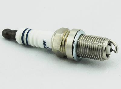 China Bosch F6DSR Auto Spark Plugs , Flat Seat Spark Plug Candles Nickel Electrode for sale