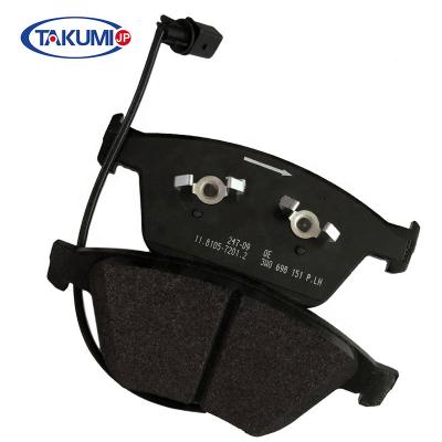 Cina Anti rumore 34216796741 34216798193 Shim Brake Pads in vendita