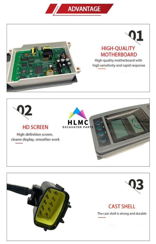 7835-10-2005 het Graafwerktuig Electric Control Monitor pc200-7 pc300-7 pc400-7 pc288us-3 Vertoningsmonitor 0 van bouwmachines