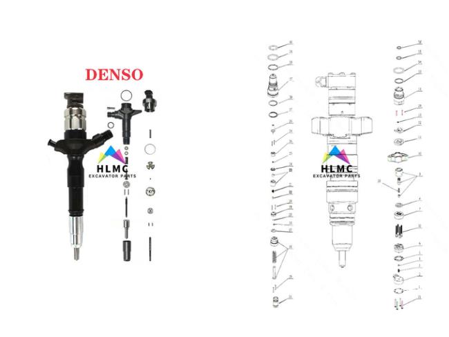 10R7676 E320D Excavator C4.2 C6.4 Engine Common Rail Fuel Injector 326-4740 3264740 32F61-00022 32F6100022 1