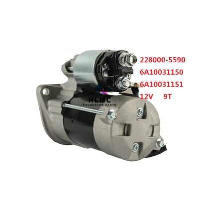 Cina 12v escavatore Starter Motor 6A10031150 6A1003115 2280005590 in vendita
