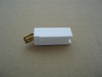 China Nylon Precision Moulded Components Terminal Plug Stable Performance for sale