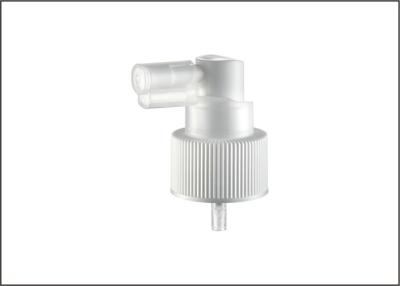 China JL-MS105A Ribbed Aluminum Oral Nasal Mist Sprayer Pump 20 22 24 28 410 Plastic Sprayer For Nasal Clean Leak Proofness for sale