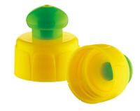 China JL-CP103E PP Plastic Push Pull Water Bottle Caps 28 410 for sale