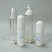 China JL-AB123 Screw Sealing ODM AS White Airless Pump Bottles 0.5 Oz 1 Oz 1.7 Oz Single Wall for sale