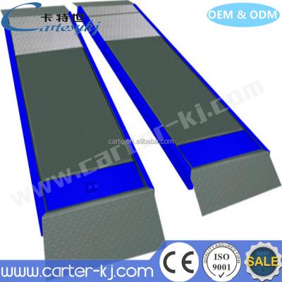 China Luxurious Plate Brake Tester for Trucks and Cars 300W Engine Analyzer Included for sale