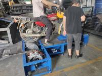 China CTMTDCG-3W Single Roller Motorcycle Chassis Dynamometer - 120kW Power, 700Nm Torque, 220km/h Speed Testing for sale