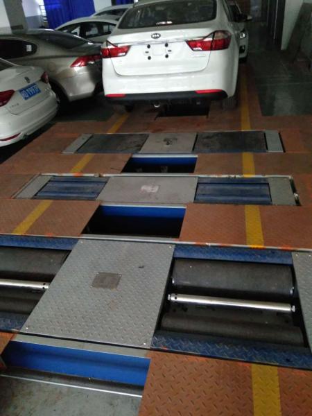 Quality CTGT3-4C Roller 4-in-1 vehicle test line Roller brake tester with axle load for sale
