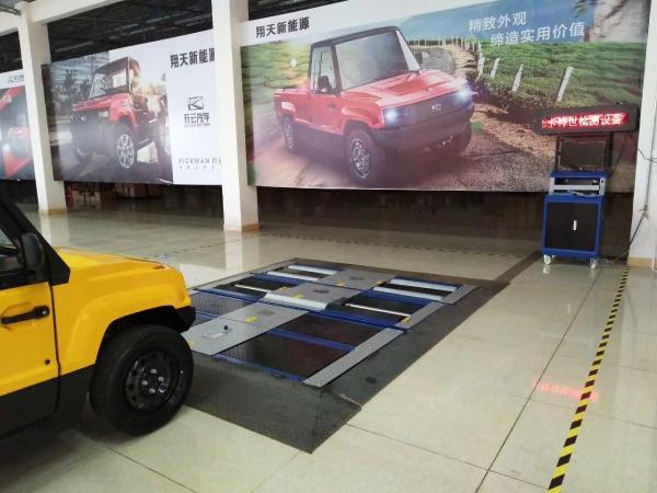Quality CTGT3-4C Roller 4-in-1 vehicle test line Roller brake tester with axle load for sale