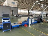 China 2-Wheeled Motorcycle Centralized Testing Line with Brake Force, Axle Load, Speedometer and Wheel Alignment Functions for sale