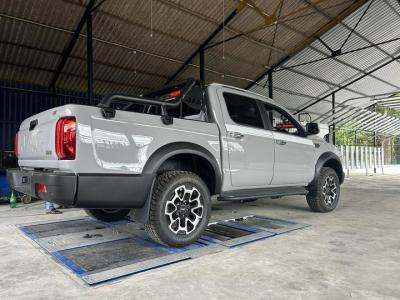 China 5 In1 Roller Brake Tester Suspension Tester Axle Load  Dual Plates Side Slip  Speedometer Headlight Tester for sale