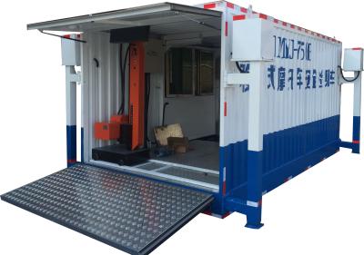 China Cartesykj  Mobile Motorcycle test line facility Safety Test Line 700kg Load CTMYJ-750B Mobile Test Station for sale