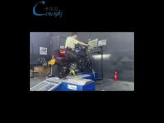 Linha de teste de desempenho de segurança de motocicletas triciclo EV para duas e três rodas CTMT-750
