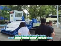 Werkpositie Mobiele Voertuig Veiligheidstestlijn Mobiele Voertuig Teststation