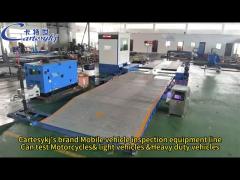 Cartesykj  Mobile vehicle test line for all vehicles